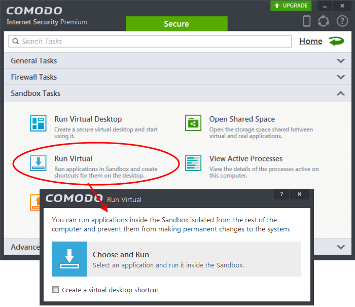 Run An Application In A Sandbox, Sandbox Computer Security | Internet Security